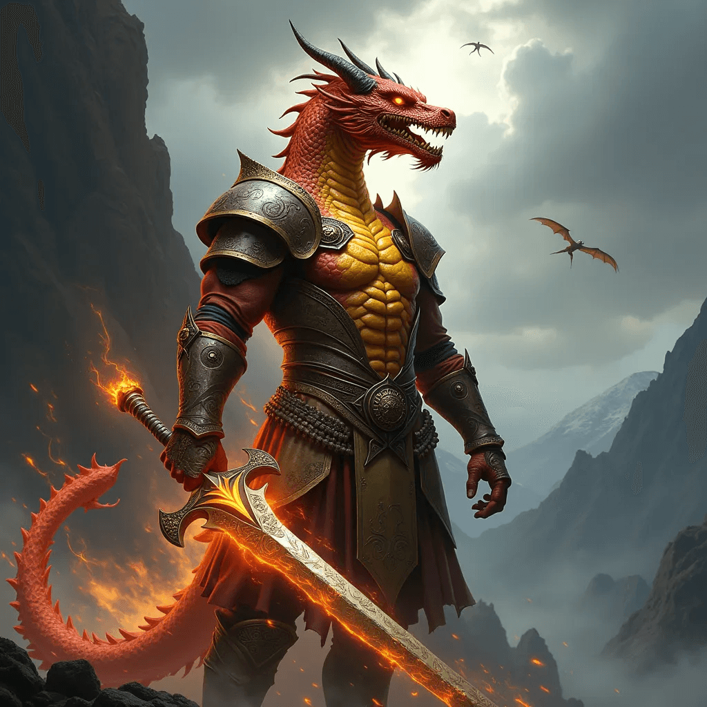 D&D Dragonborn Name Generator | Male, Gold, Red & More
